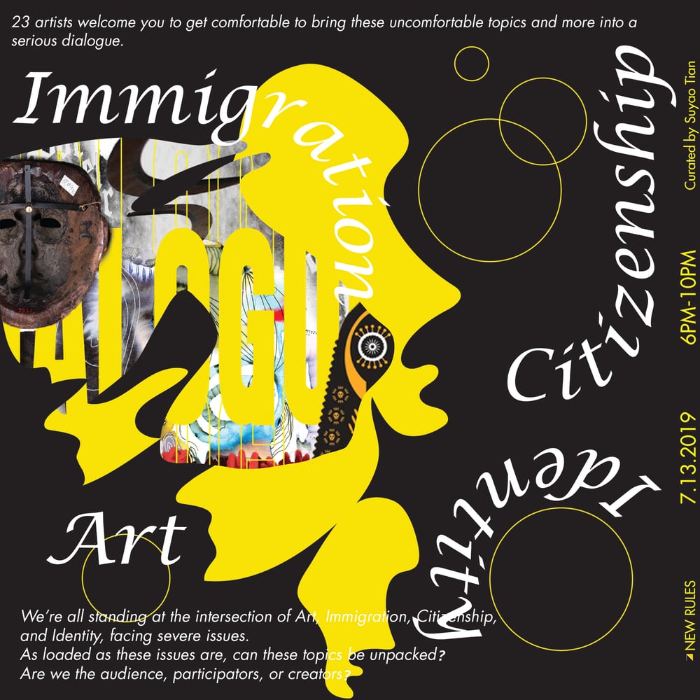 NEW RULES ANNOUNCES DIALOGUE ART EXHIBITION OPENING RECEPTION